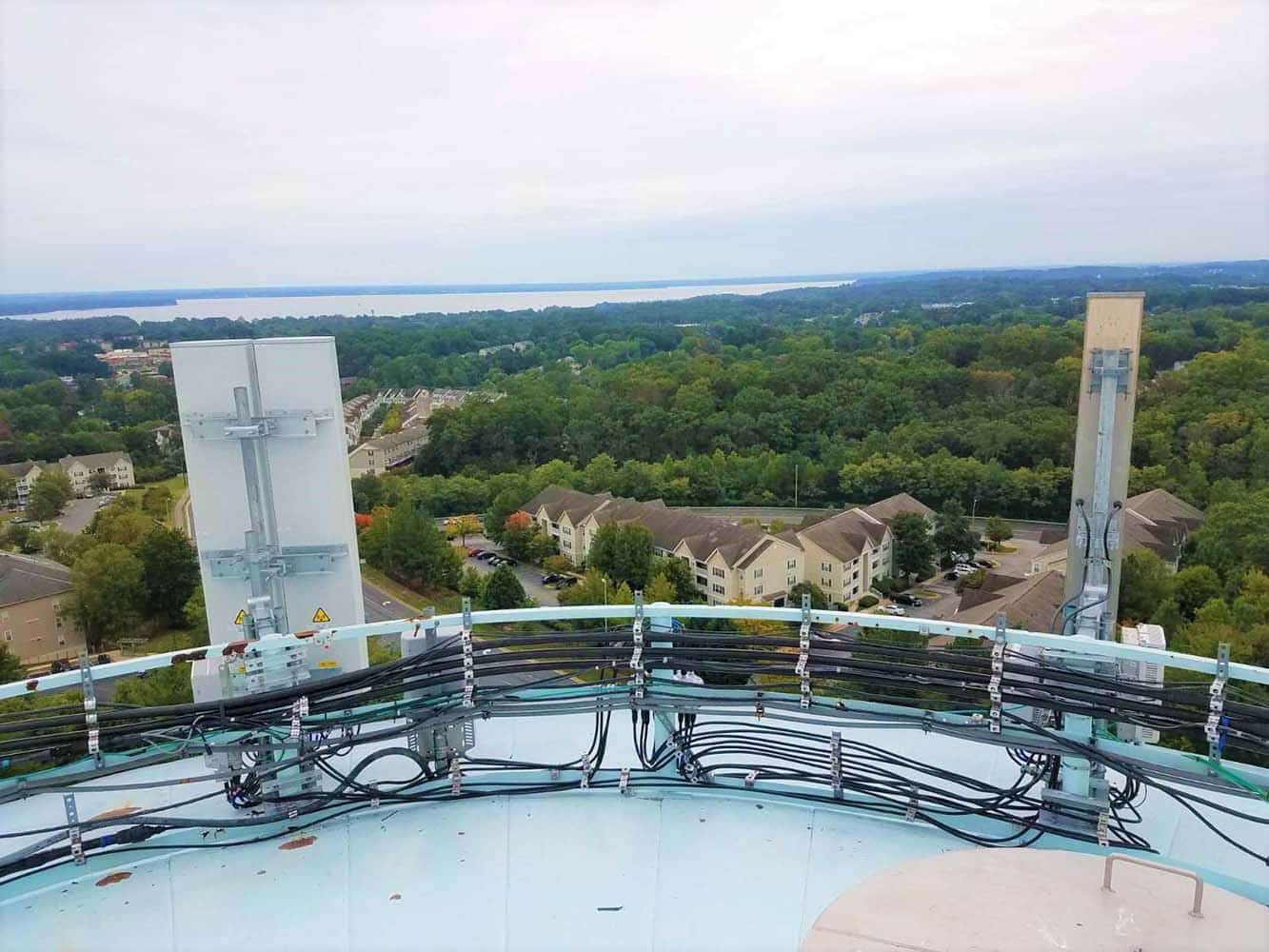 Nineveh Water Tank Cell Site - Mid Atlantic Contracting